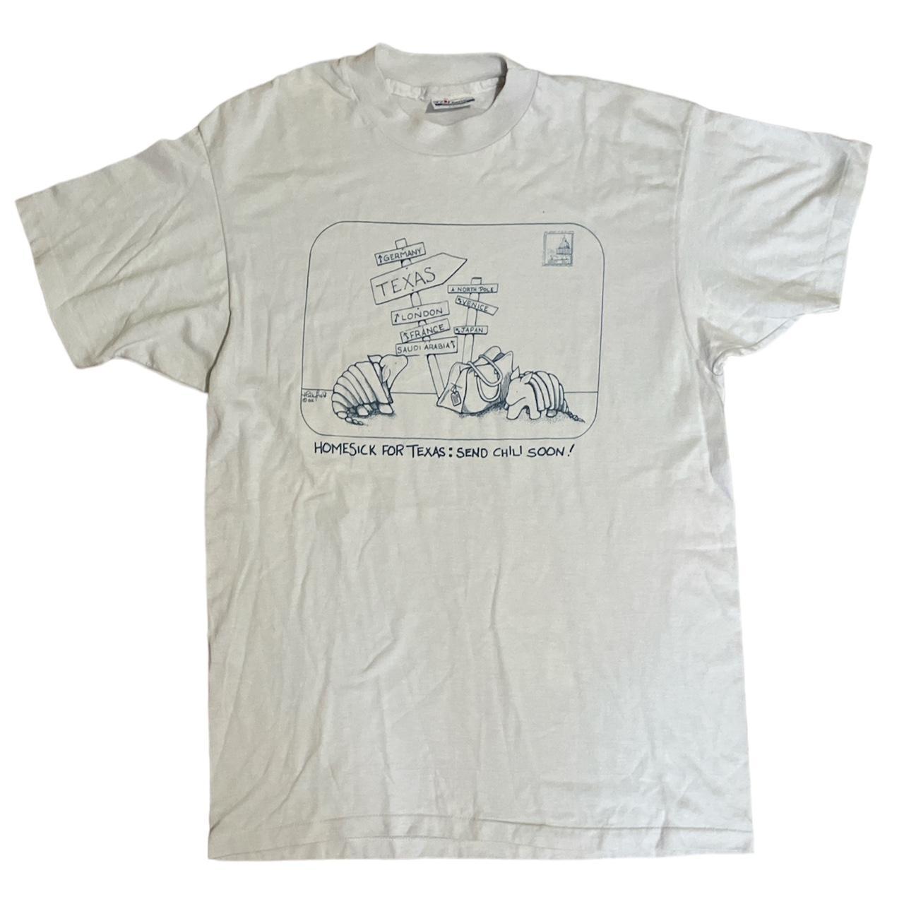 Vintage 80s Texas t shirt Size:L Measurements (20x29) - Depop