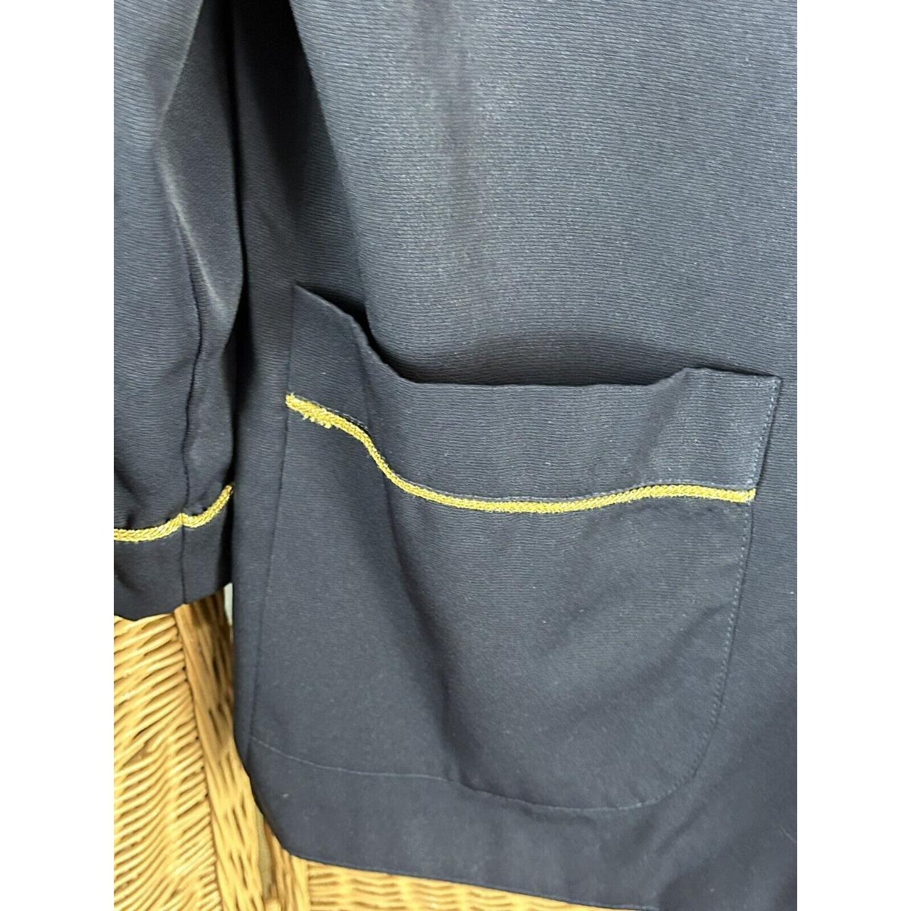 Vintage skirt suit nautical Brenda Goode navy crest... - Depop