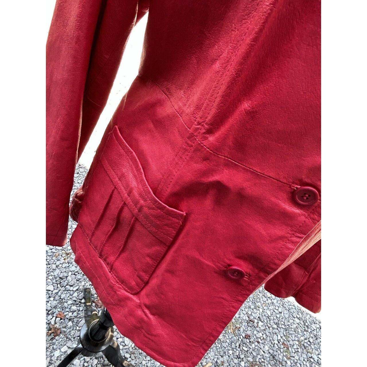 Elevate your wardrobe with this statement-making red... - Depop