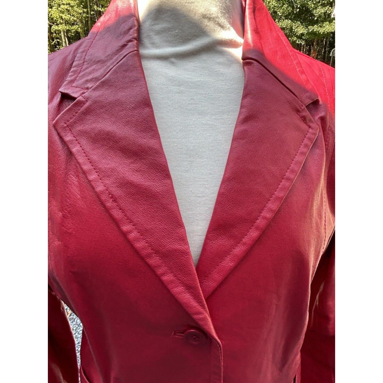 Elevate your wardrobe with this statement-making red... - Depop