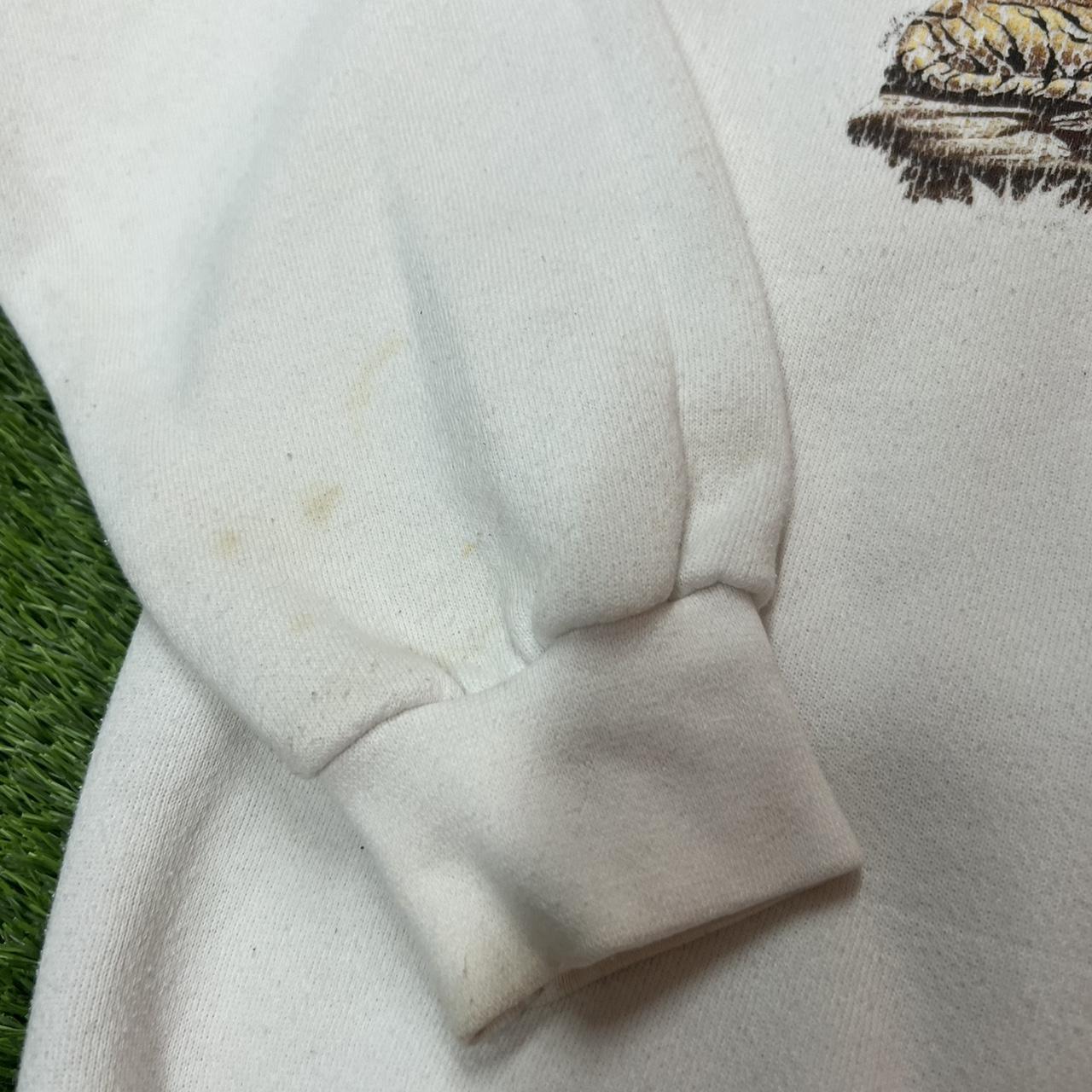 VINTAGE 90S TULTEX TIGER GRAPHIC PRINT SWEATSHIRT... - Depop