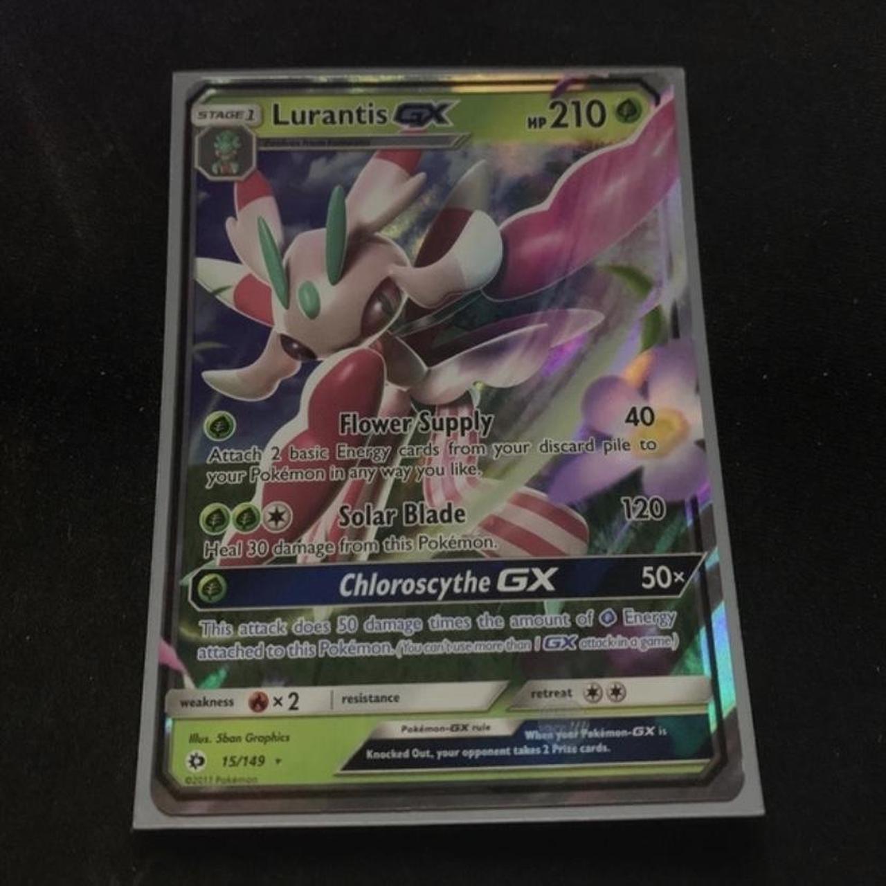 Lurantis GX Pokémon Card All cards shipped in... - Depop