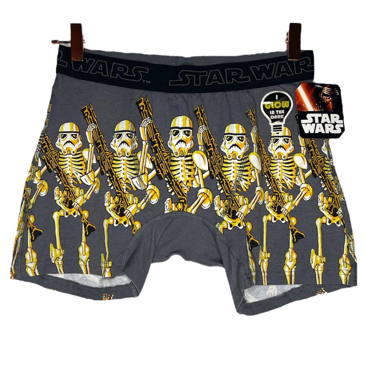Star Wars Men's Grey Boxers-and-briefs | Depop