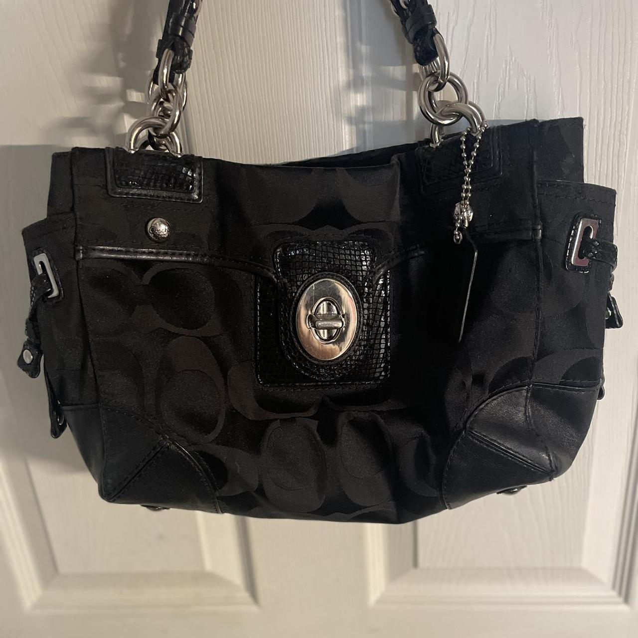 Black Coach Bag Perfect condition - Depop