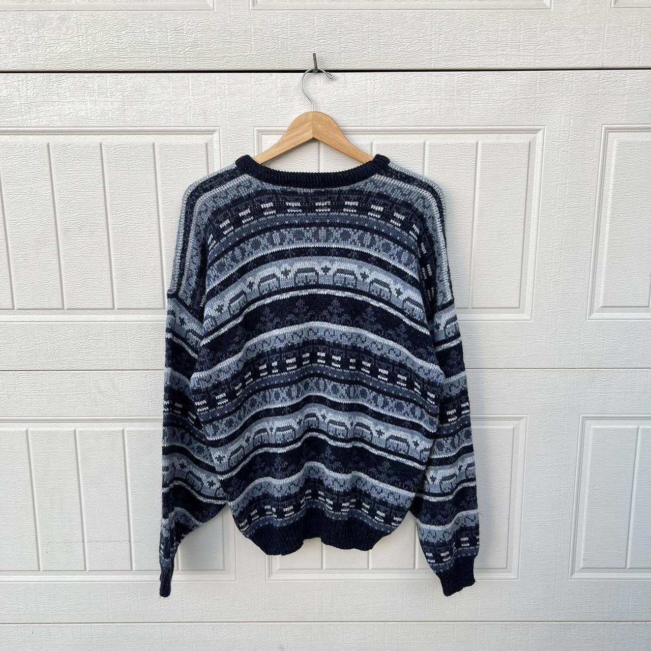 Vintage Jason Daniels Knit Sweater Size Large In... - Depop