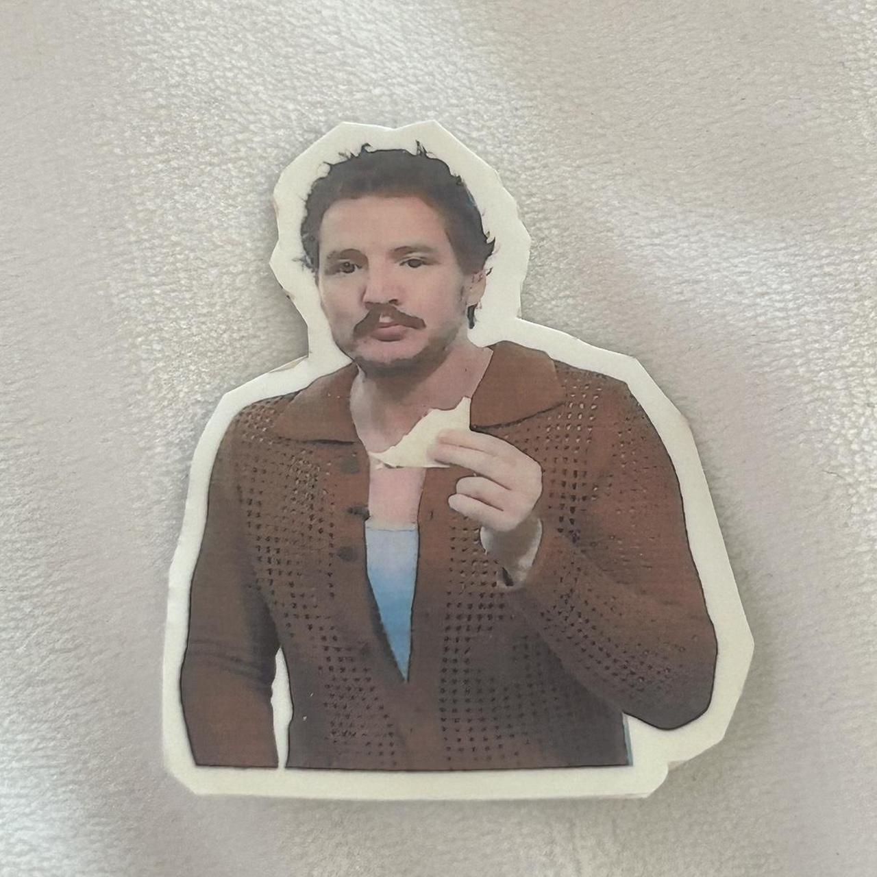 custom pedro pascal sticker lol:3 #pedropascal... - Depop