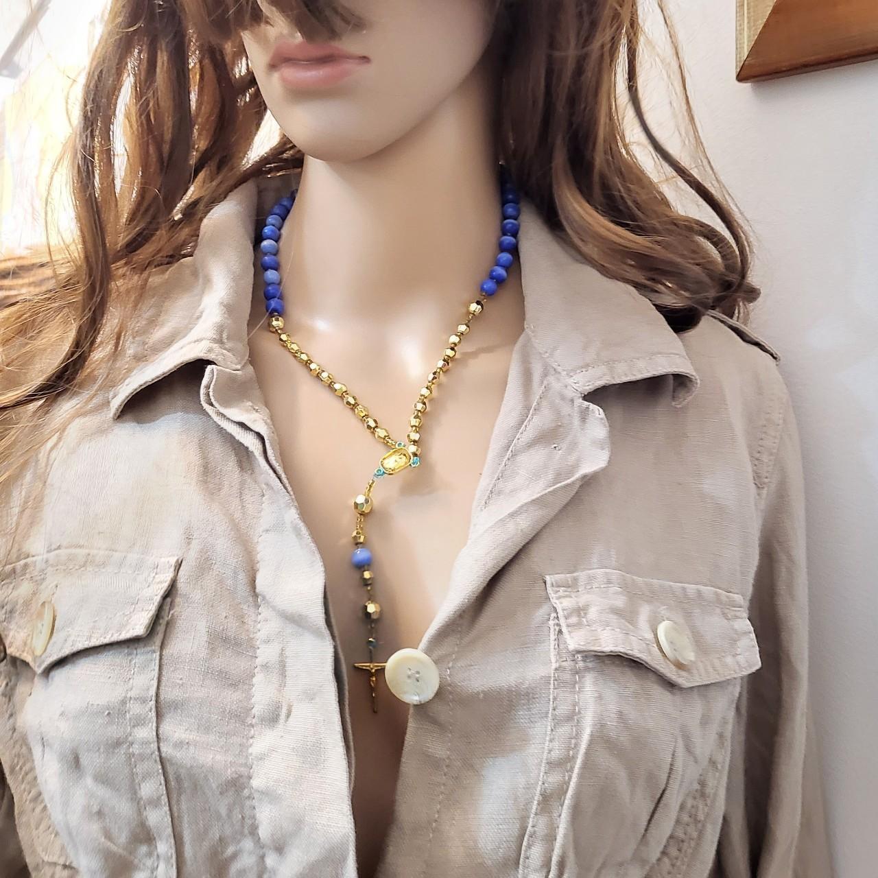 twilightcore fairycore grunge style blue and gold... | Depop