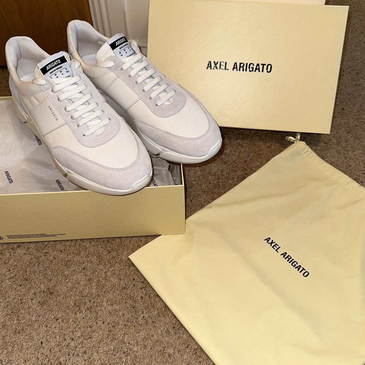Axel Arigato trainers Size UK 10 Worn once for... - Depop