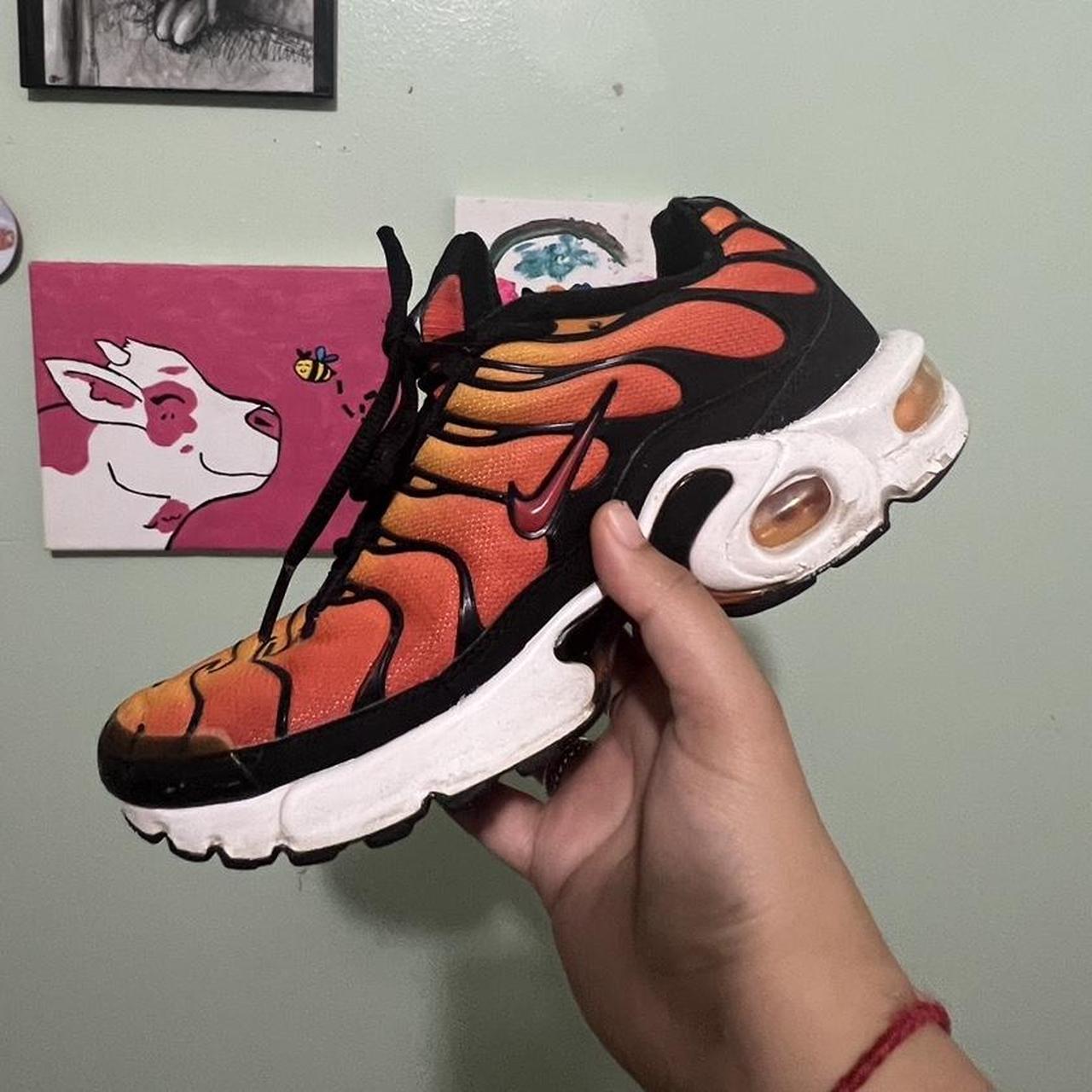 Nike Air Max Plus “sunset” shoes (2018) bought them... - Depop