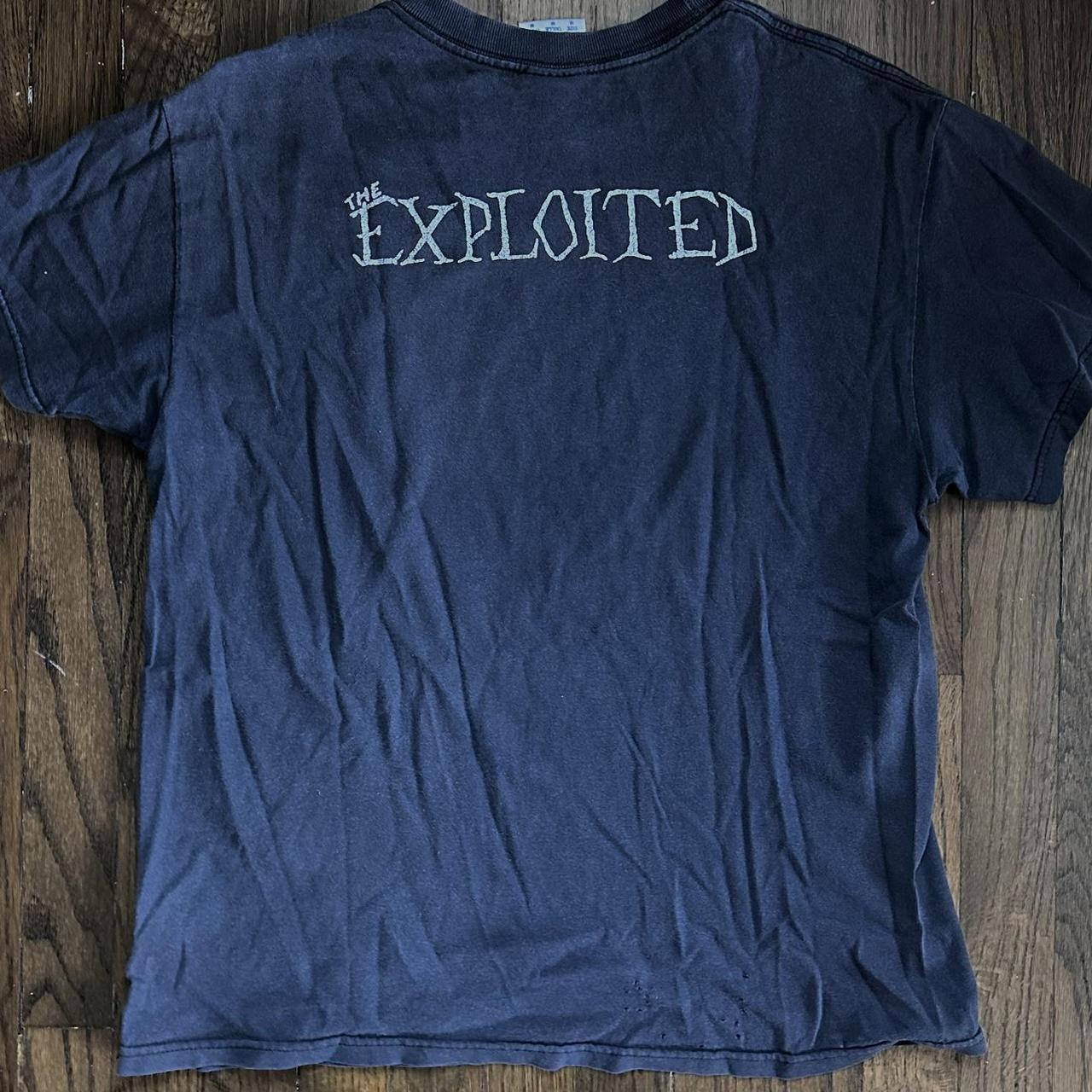 Vintage The Exploited "Punks Not Dead" faded t-shirt... - Depop