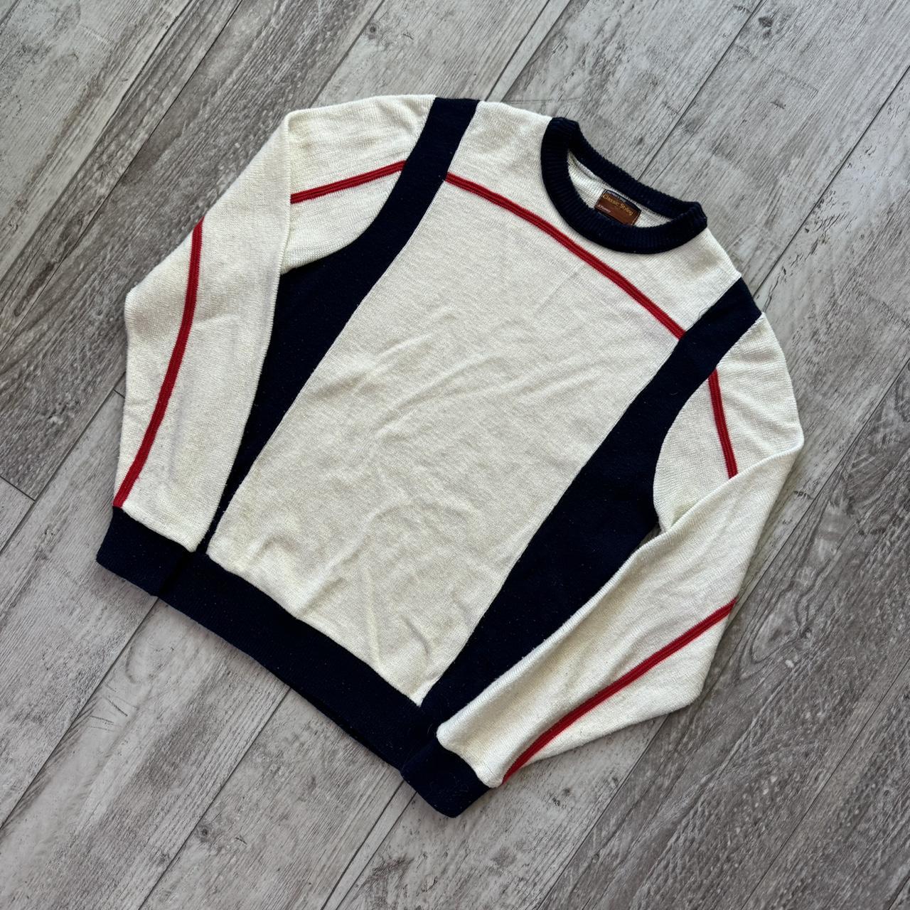 1970s JC Penney “The Men Shop” Classic Knitted... - Depop