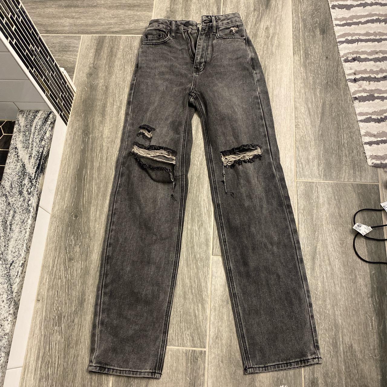 Black light wash Pacsun ripped jeans, brand new! - Depop