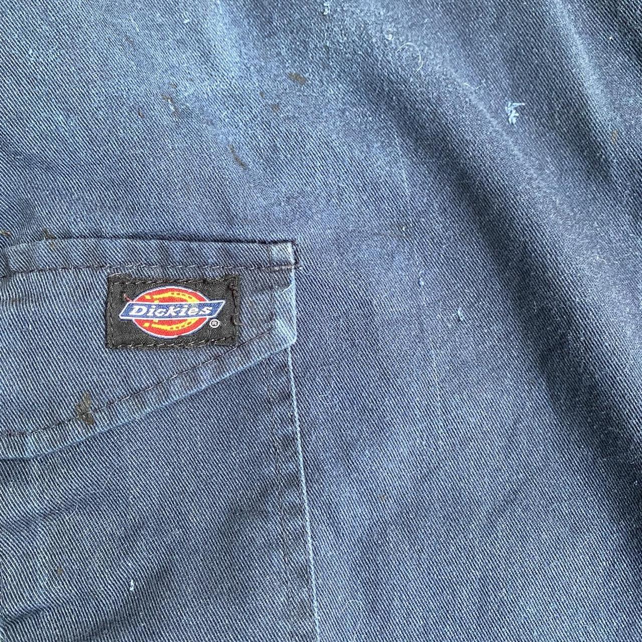 Vintage navy rare dickies cargos,small stain as seen... - Depop