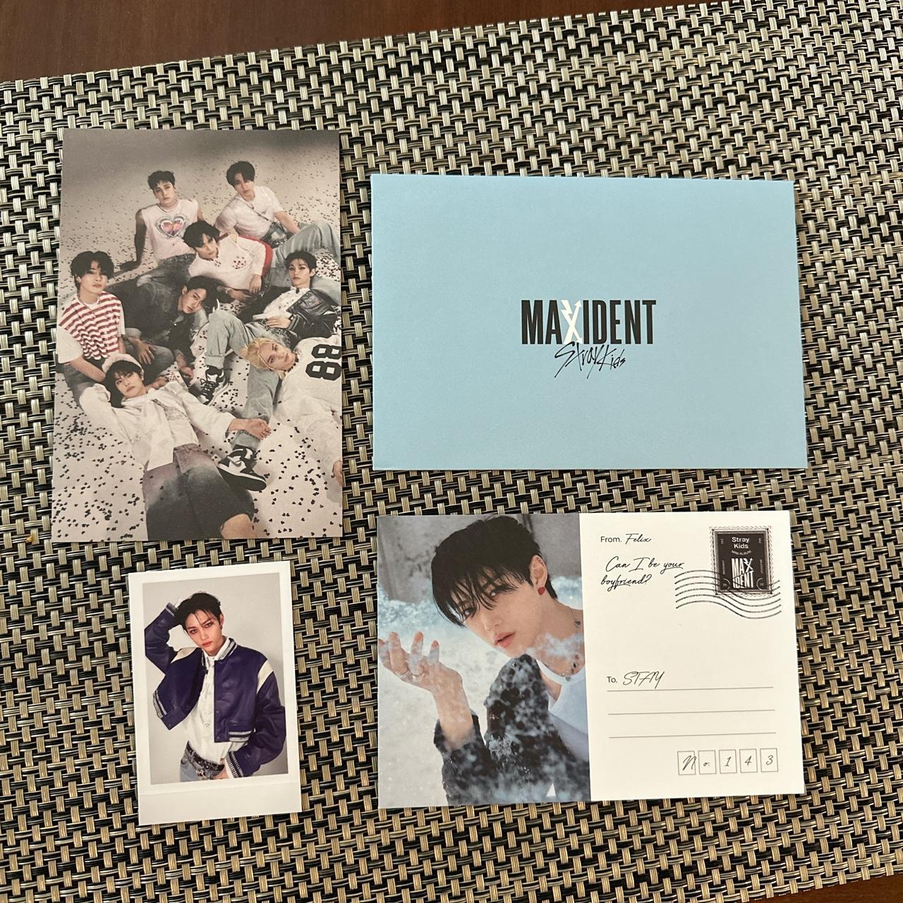 Stray kids official maxident love letter sets IN and... - Depop