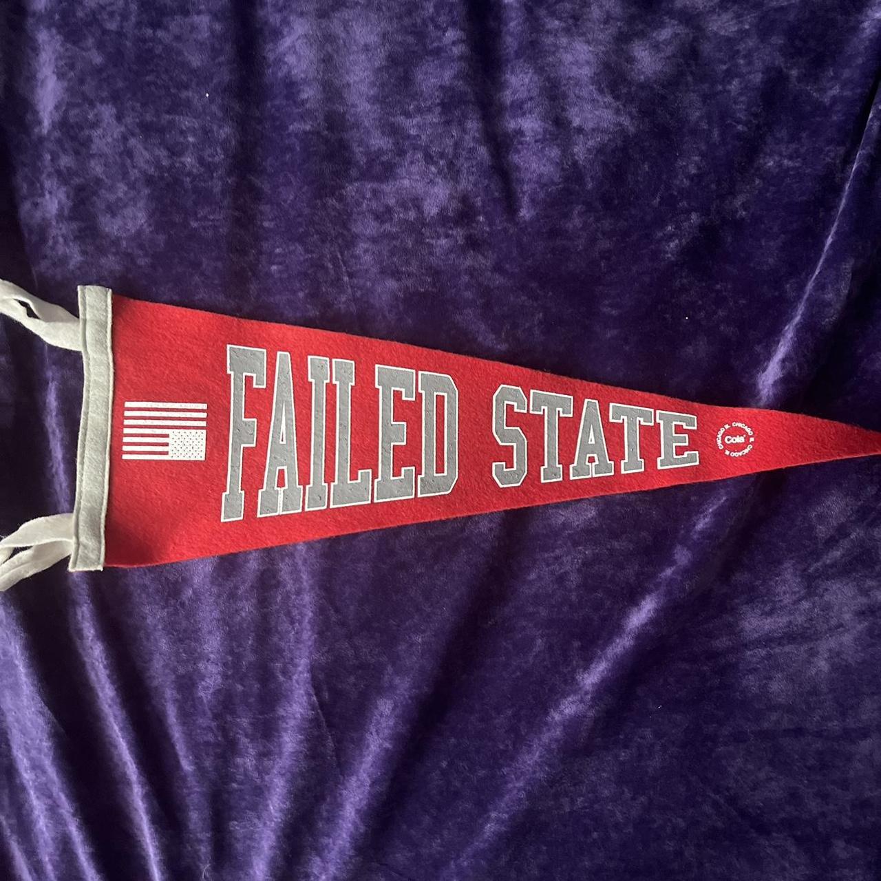 “Failed state” flag custom designed by artist - Depop