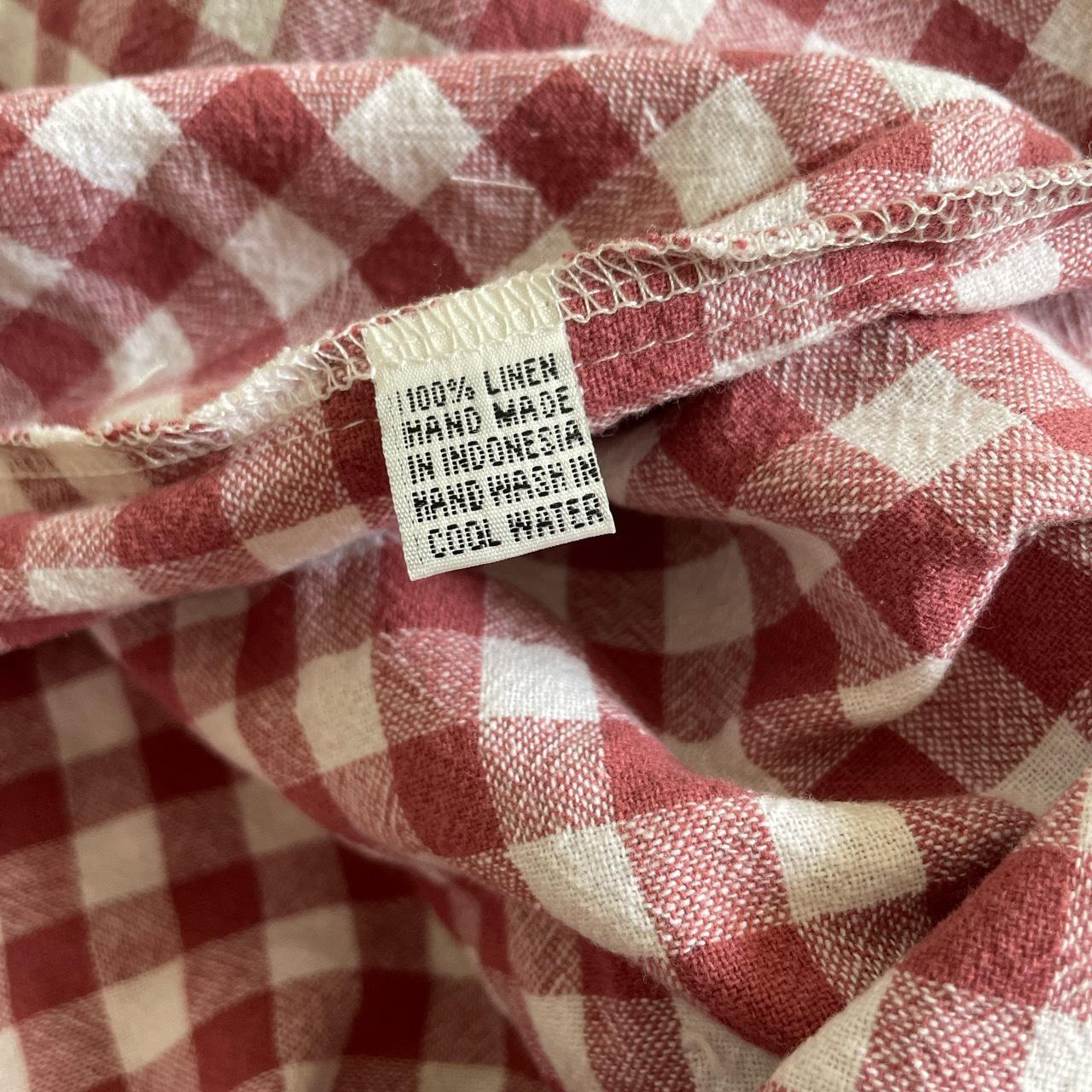 Opia Amelie Mini dress - Cherry Gingham Size... - Depop