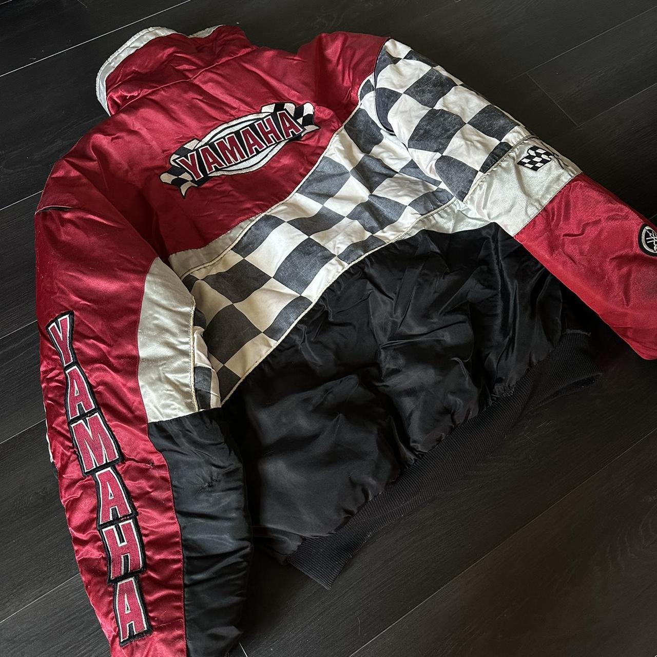 Vintage Y2K Yamaha Ski Racing Jacket - Depop