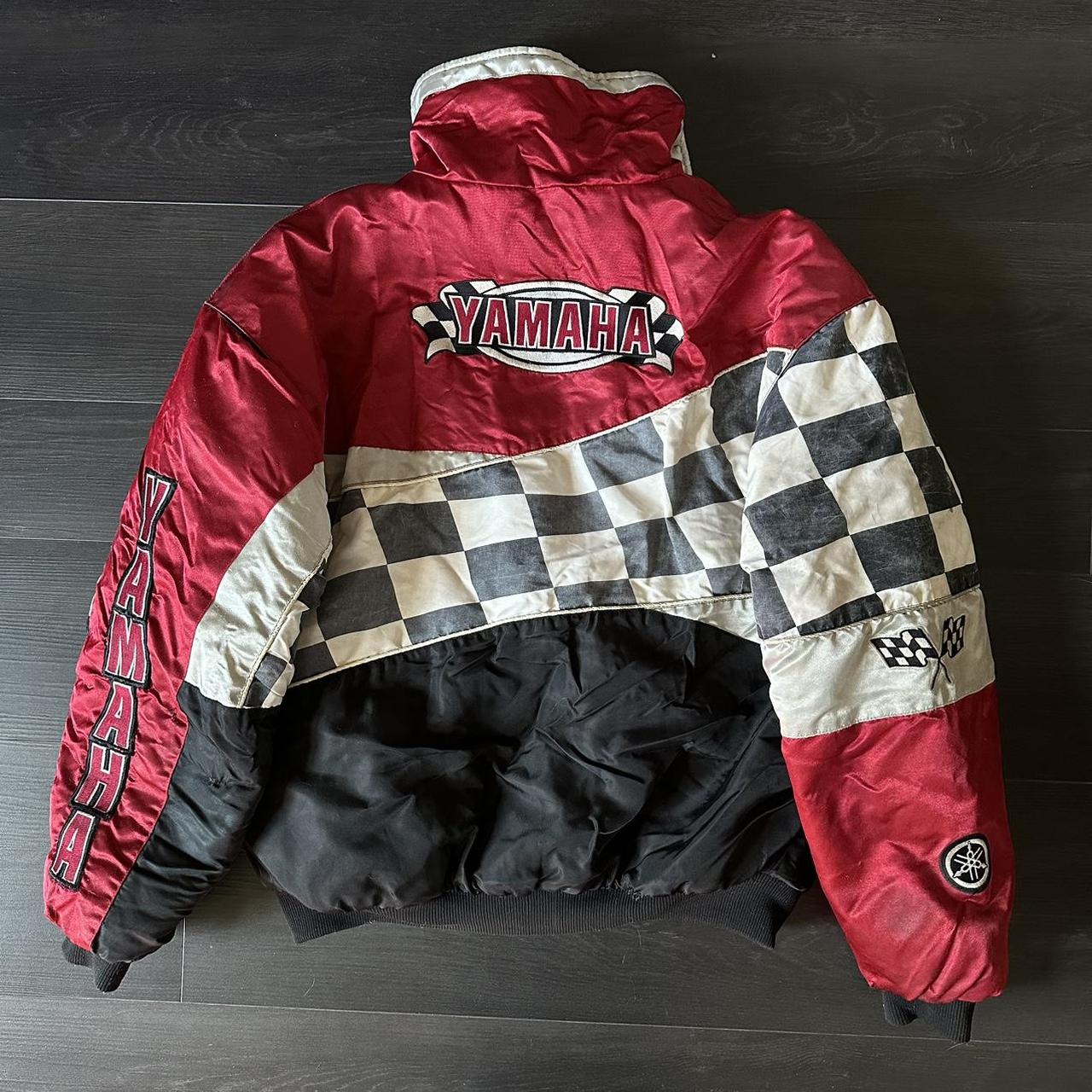 Vintage Y2K Yamaha Ski Racing Jacket - Depop