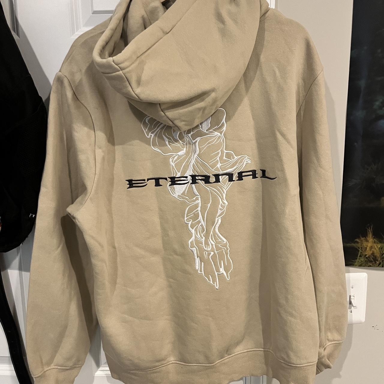 H&M Eternal Hoodie Size L #malgoth #skate #swag... - Depop