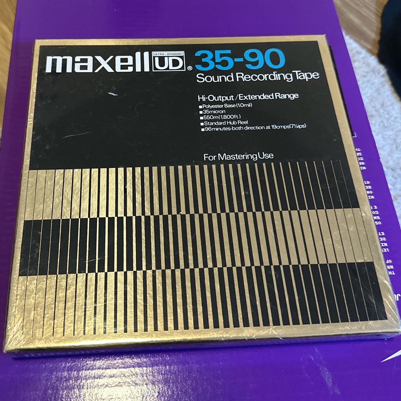 Maxwell ud recording tape. 35-90 sound recording... - Depop