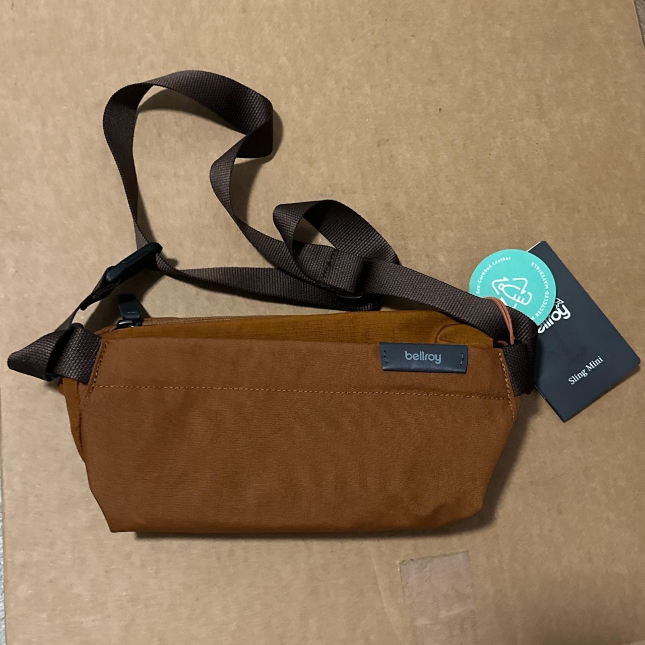 Brand new Bellroy mini sling bronze color. Mini... - Depop