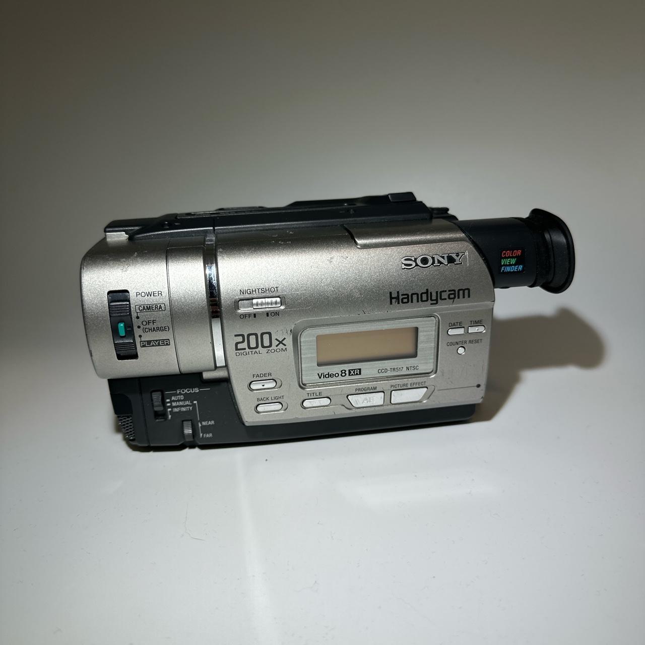 Sony trv-517 hi 8 camcorder. Nightshot zoom titles... - Depop