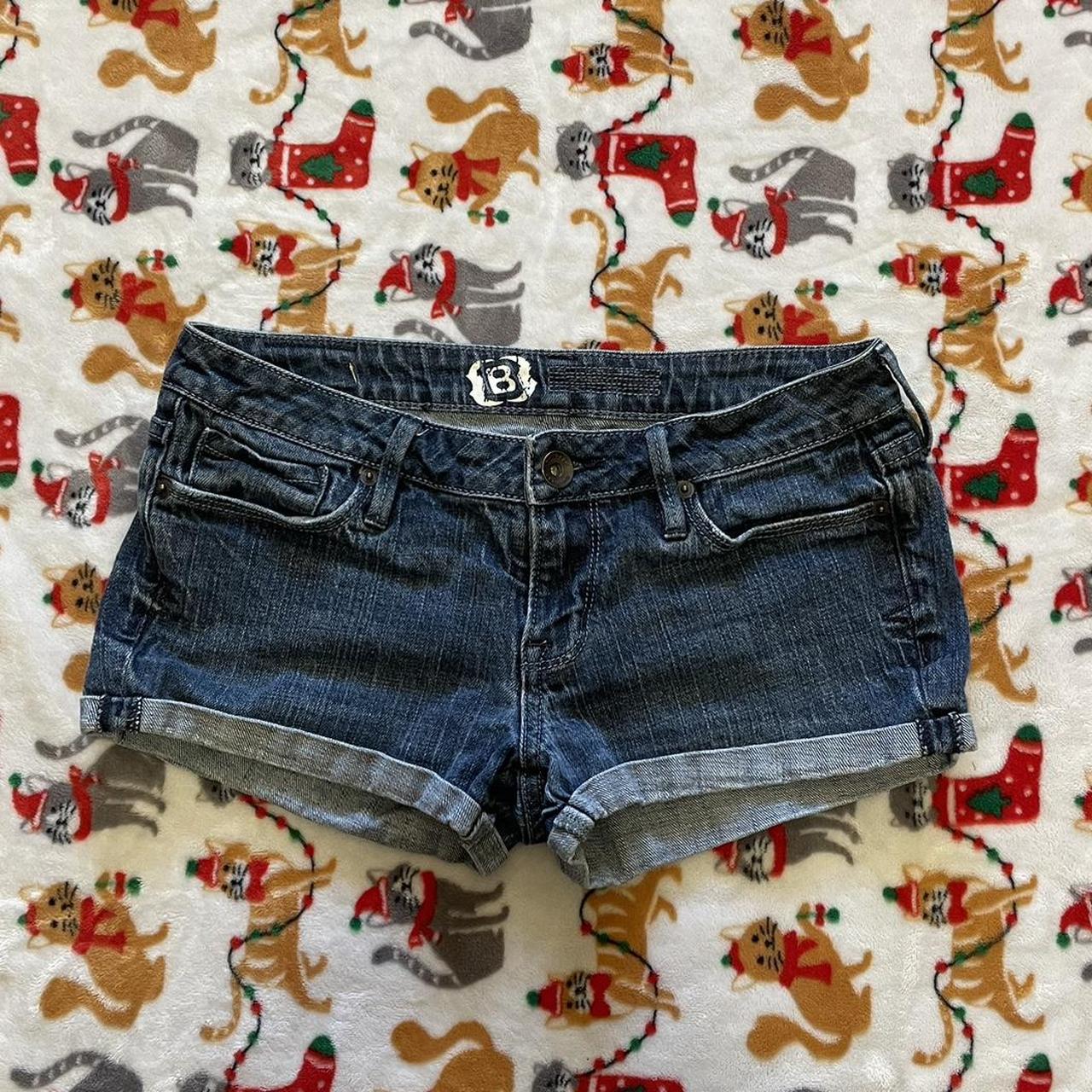 Bullhead mini Jean shorts size 3 Super cute and... - Depop