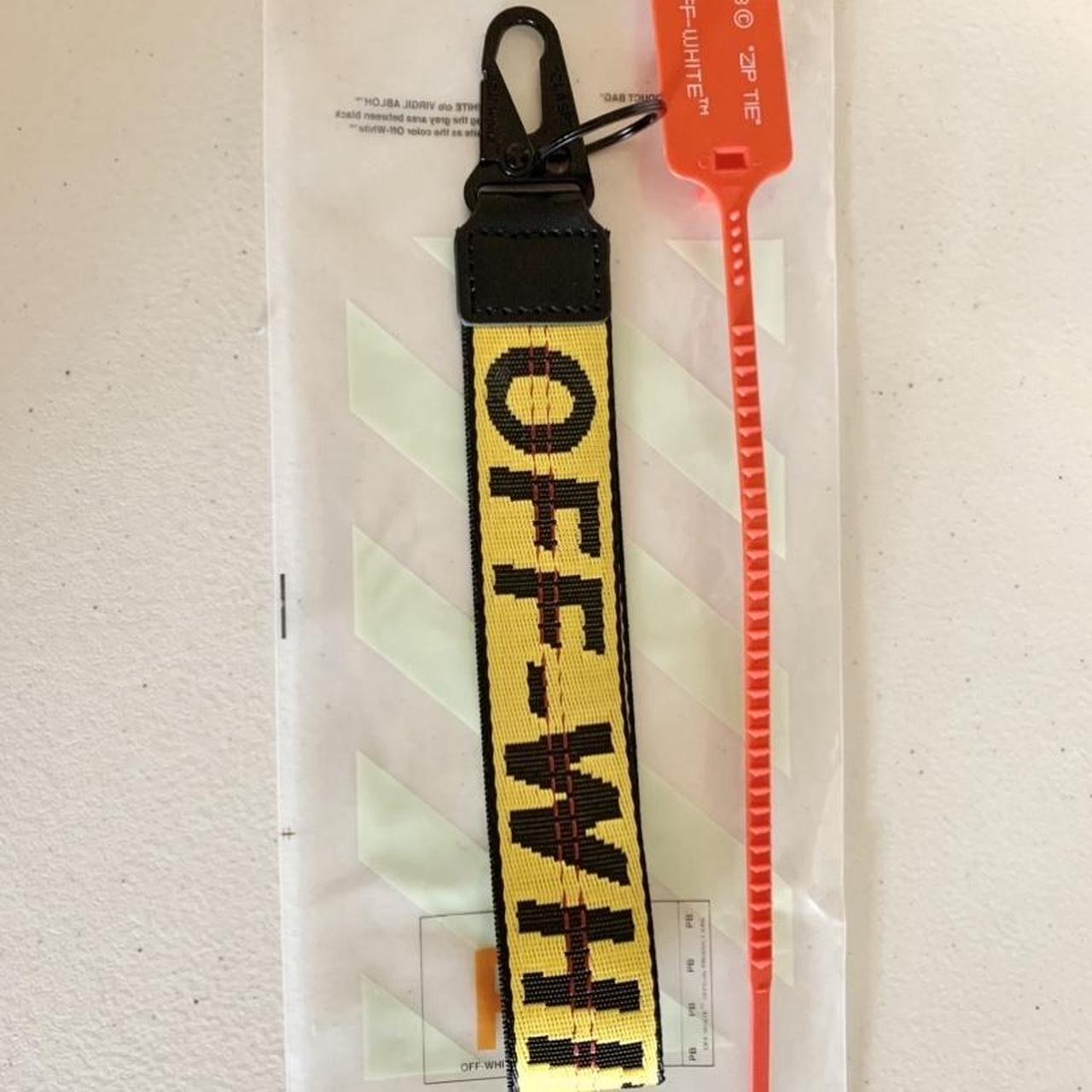 Off-white keychain off white keyring. Pick up from... - Depop