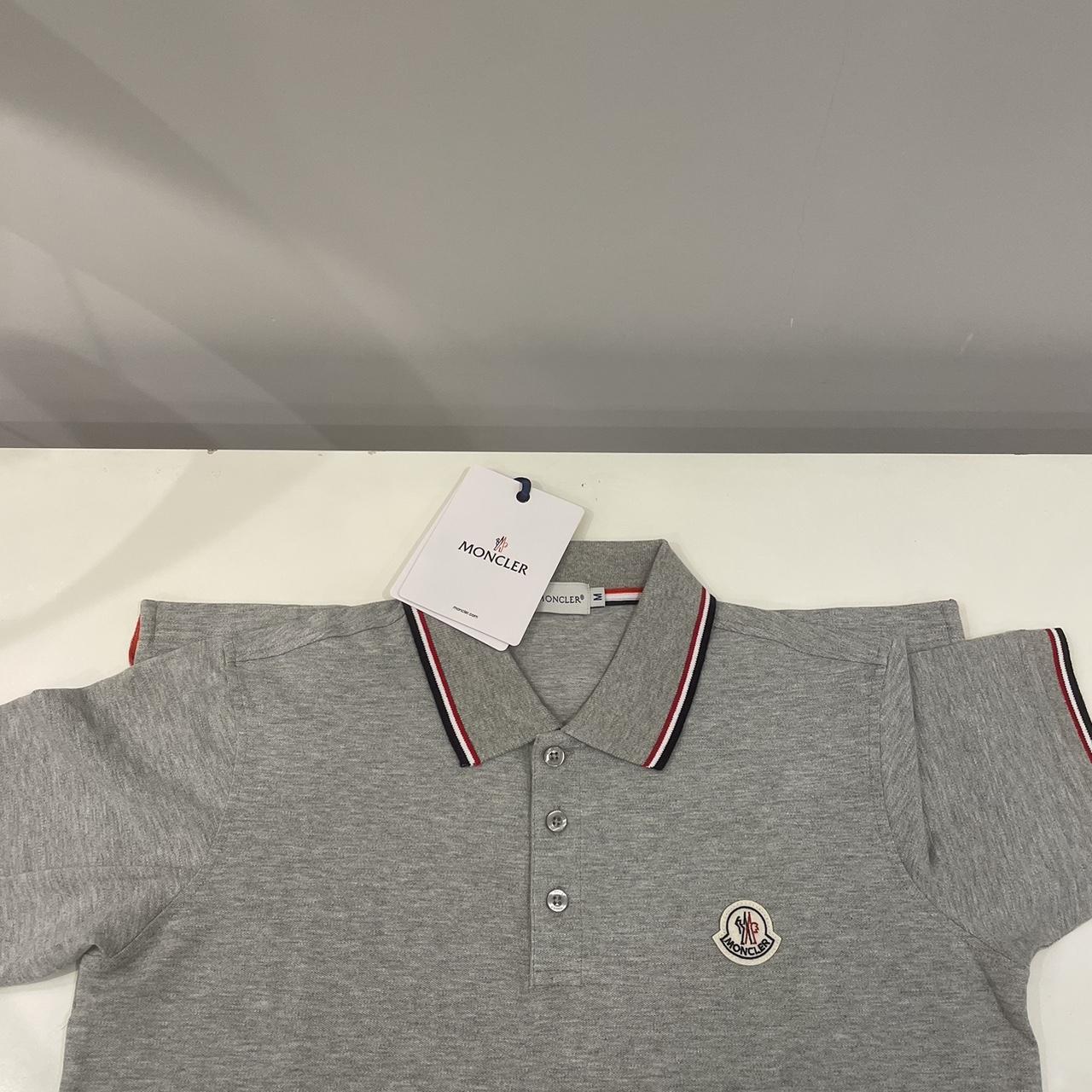 BRAND NEW MONCLER T-SHIRT with tags Size - MEDIUM... - Depop
