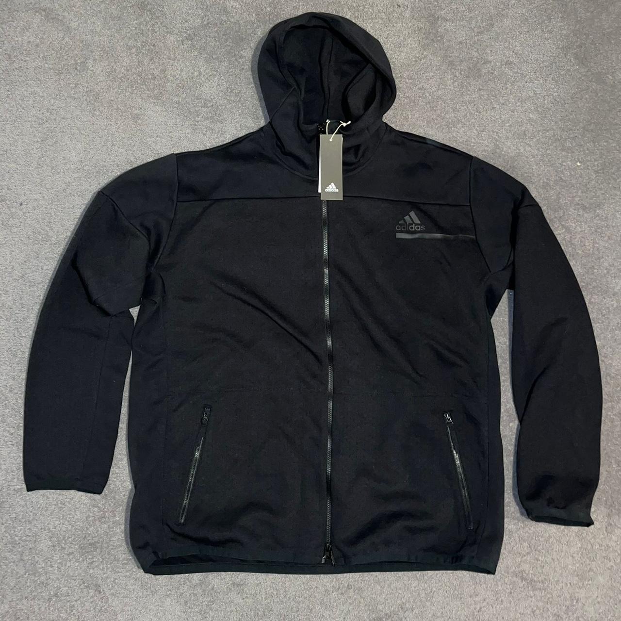 Adidas zip up hoodie, brand new with tags. Men’s... - Depop