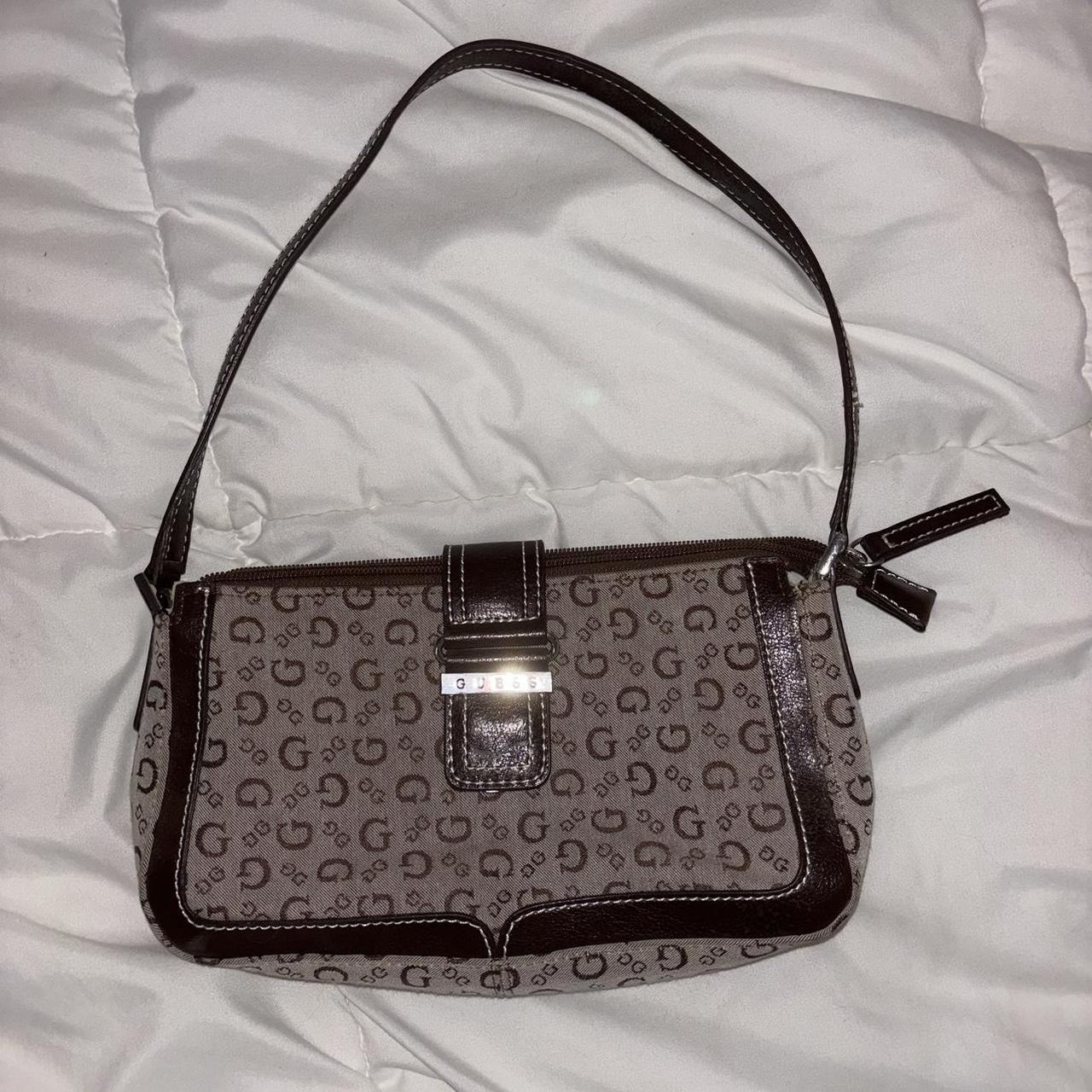 Vintage Mini Guess Purse Shoulder Bag 9.5 inches... - Depop