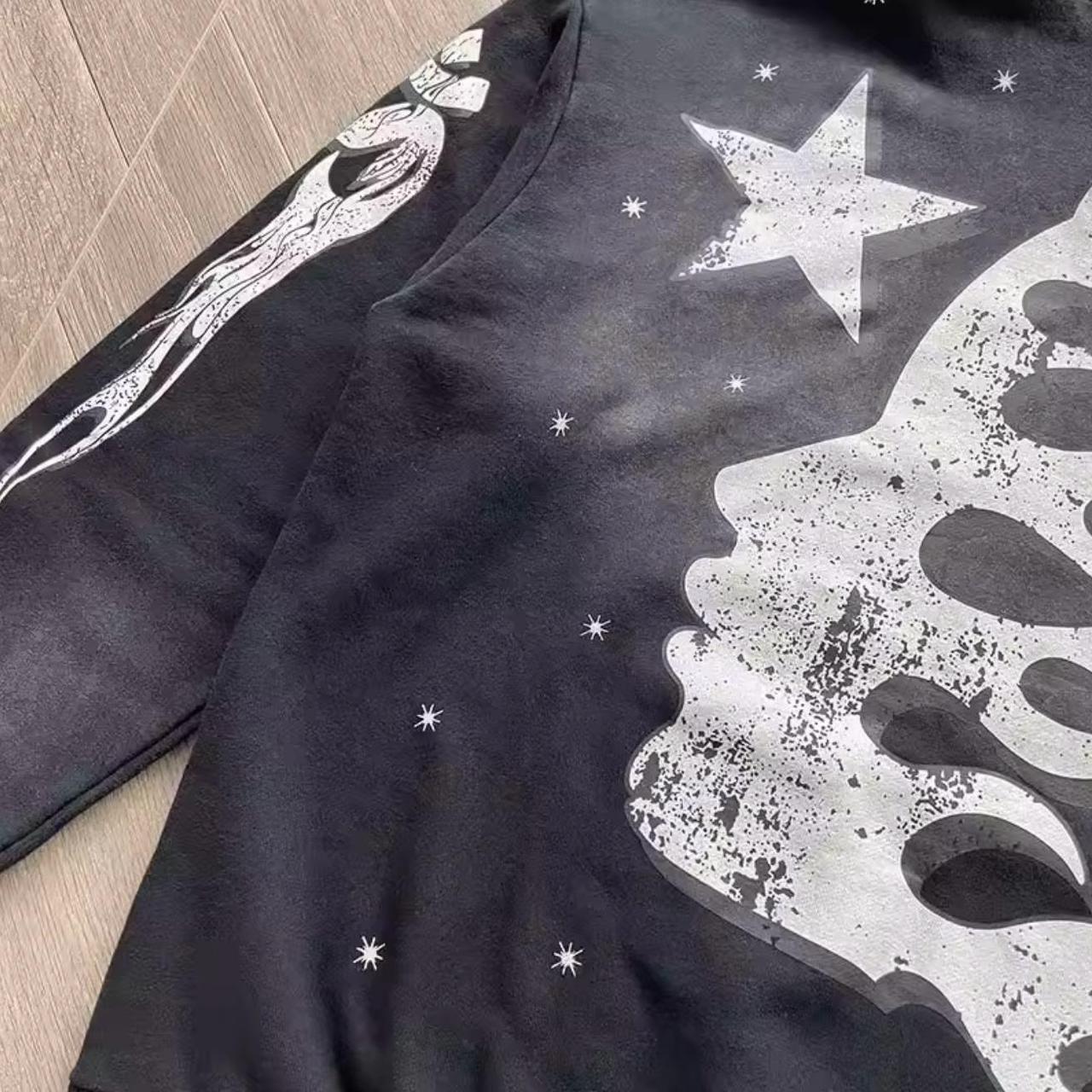 Black Hellstar Hoodie - Depop