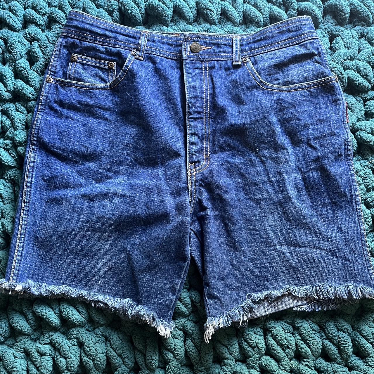 JORTS!! -super cute -Very good condition -Size 6-8... - Depop