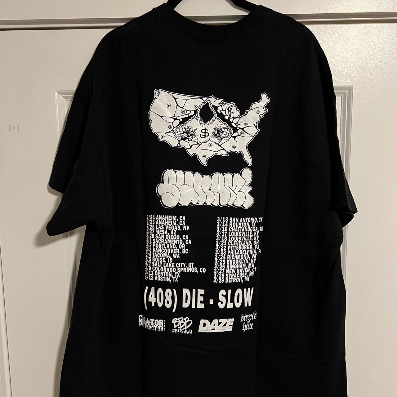 Sunami tour shirt 10/10 never worn knocked... - Depop