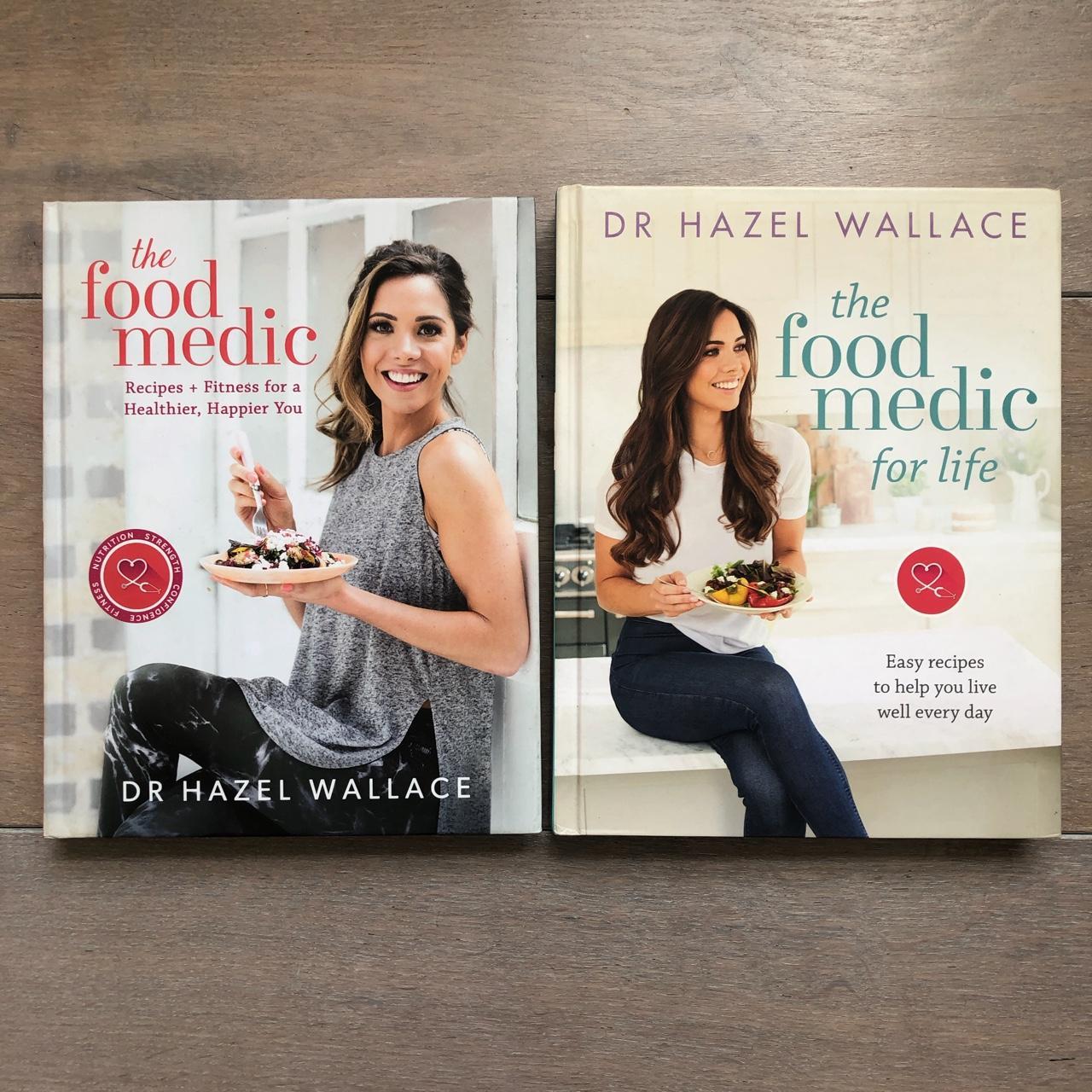 Two The Food Medic cookbooks by Dr Hazel Wallace.... - Depop