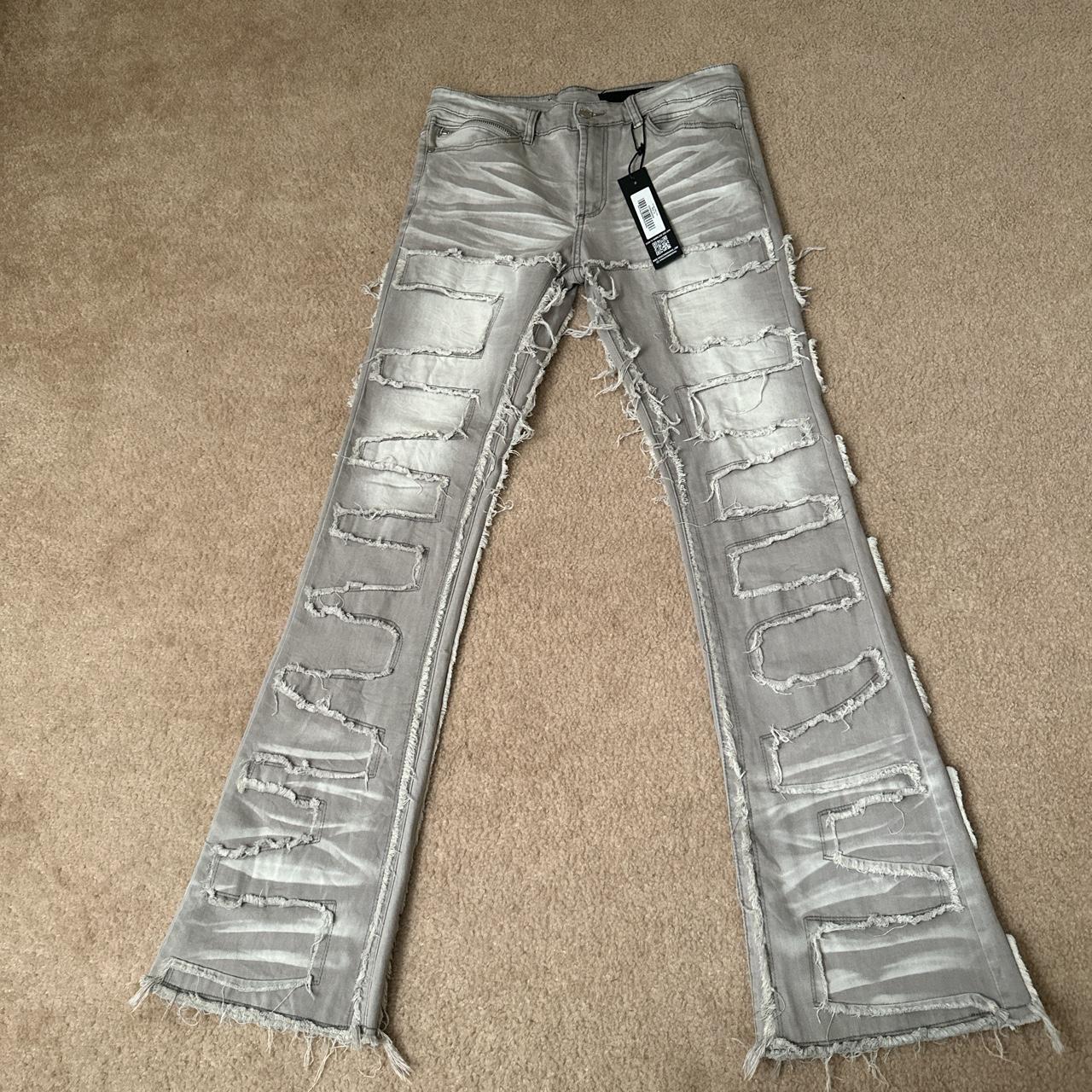 Size 34 Rockstar original stacked jeans Never... - Depop