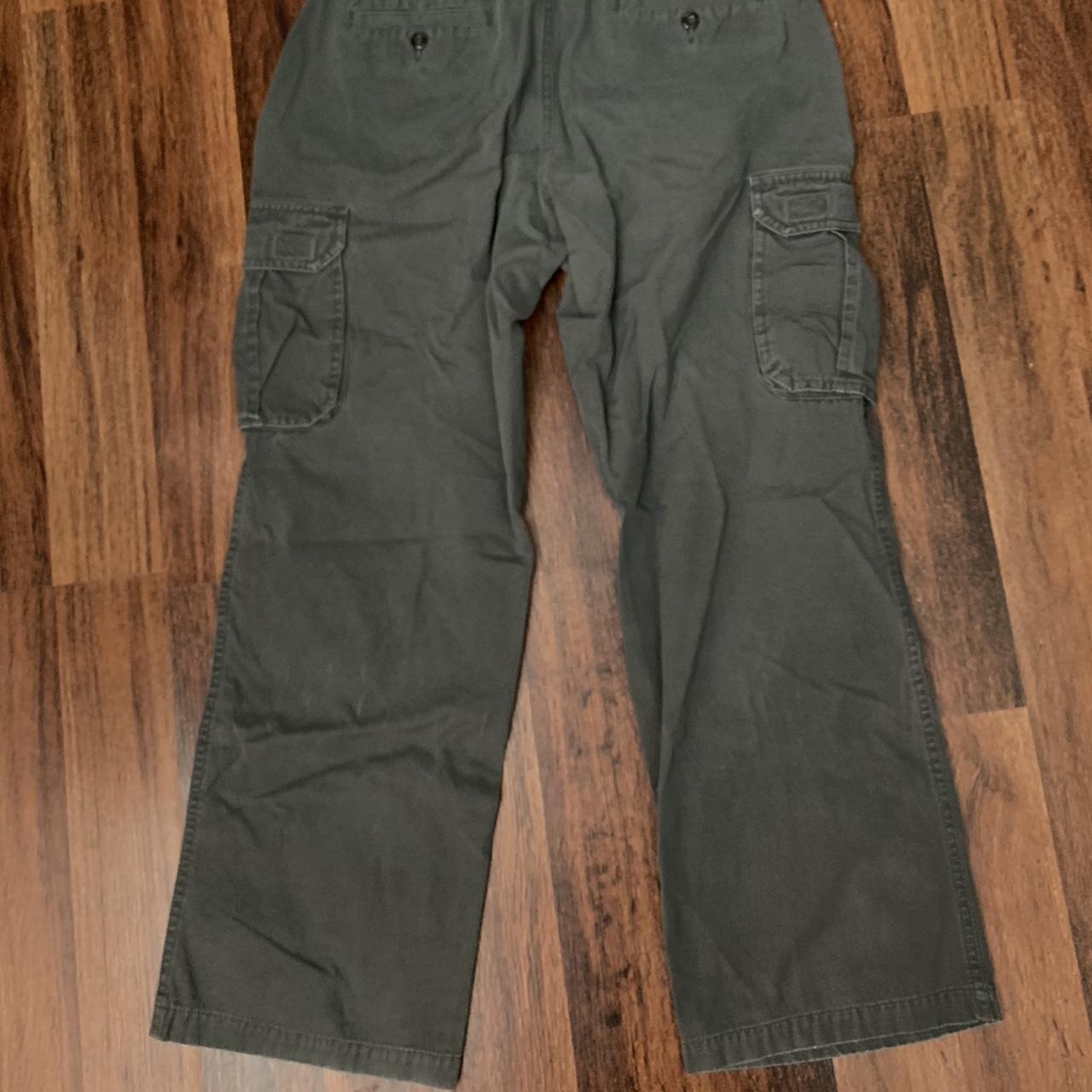 Grey cargo pants Perfect for streetwear fits Wide... - Depop