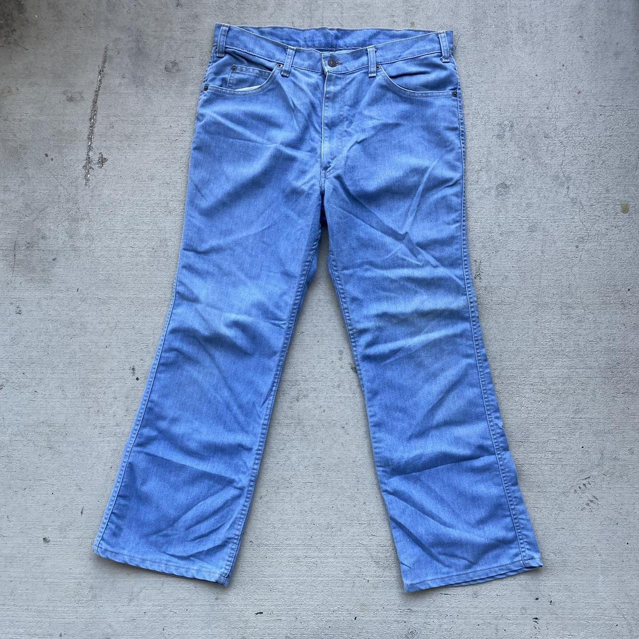 Vintage 80s Orange Tab Levi’s Flare jeans. Perfect... - Depop