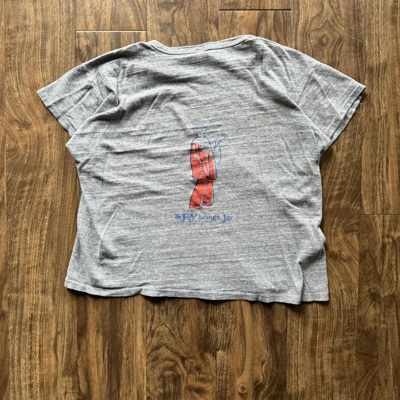 60s - 70s Mr Foy Brings Joy Advertisement T-shirt.... - Depop