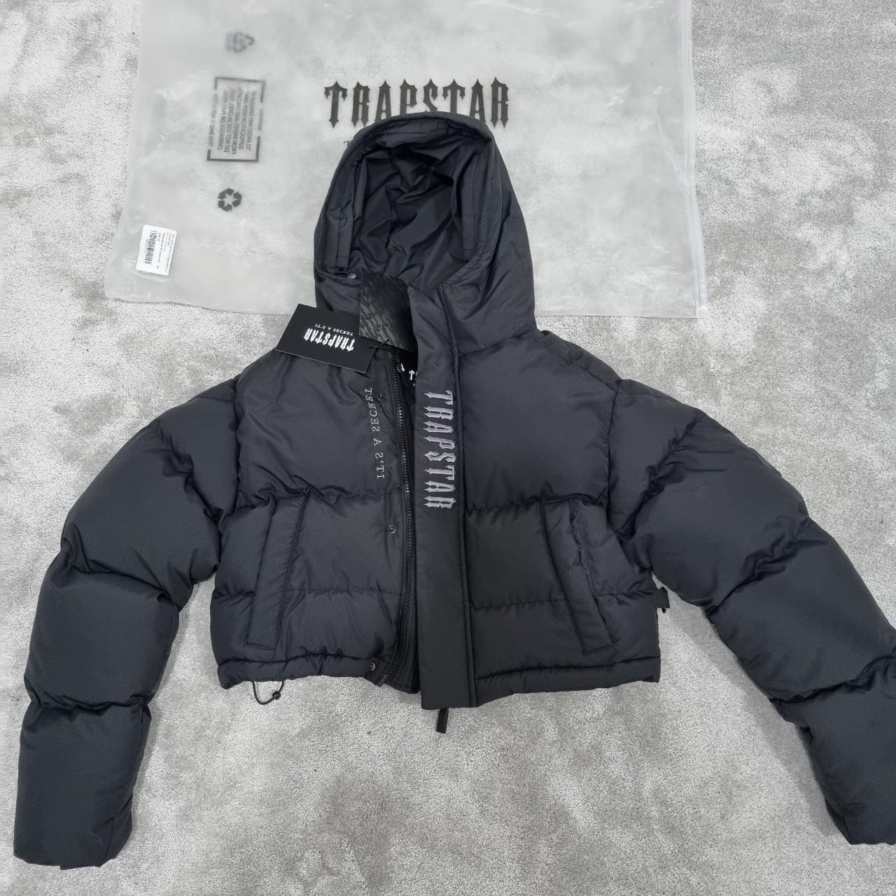 Trapstar Women's Black Coat | Depop