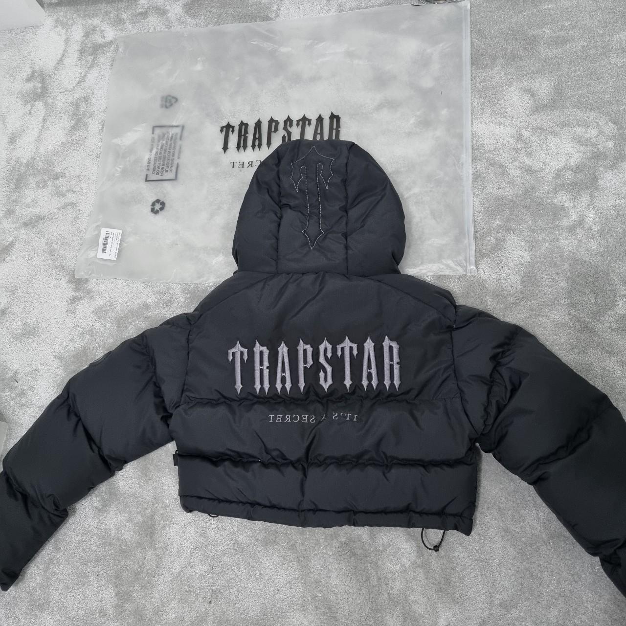 Trapstar Women's Black Coat | Depop