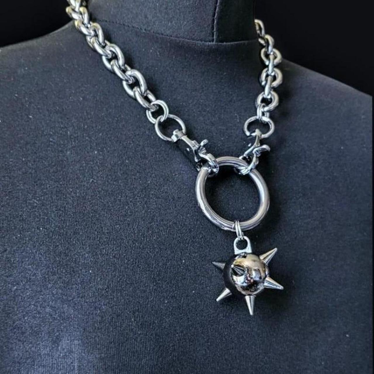 listing is for this heavy stainless Steel flail ball... - Depop