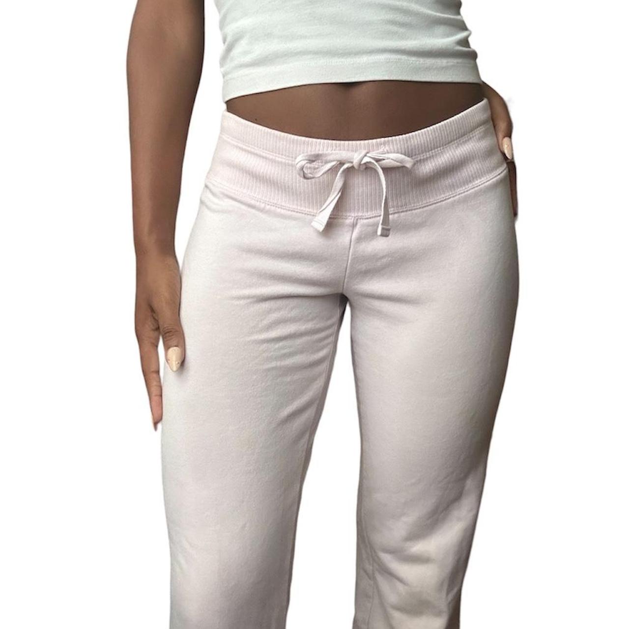 Light pink low rise lounge pants. #coquette #y2k - Depop