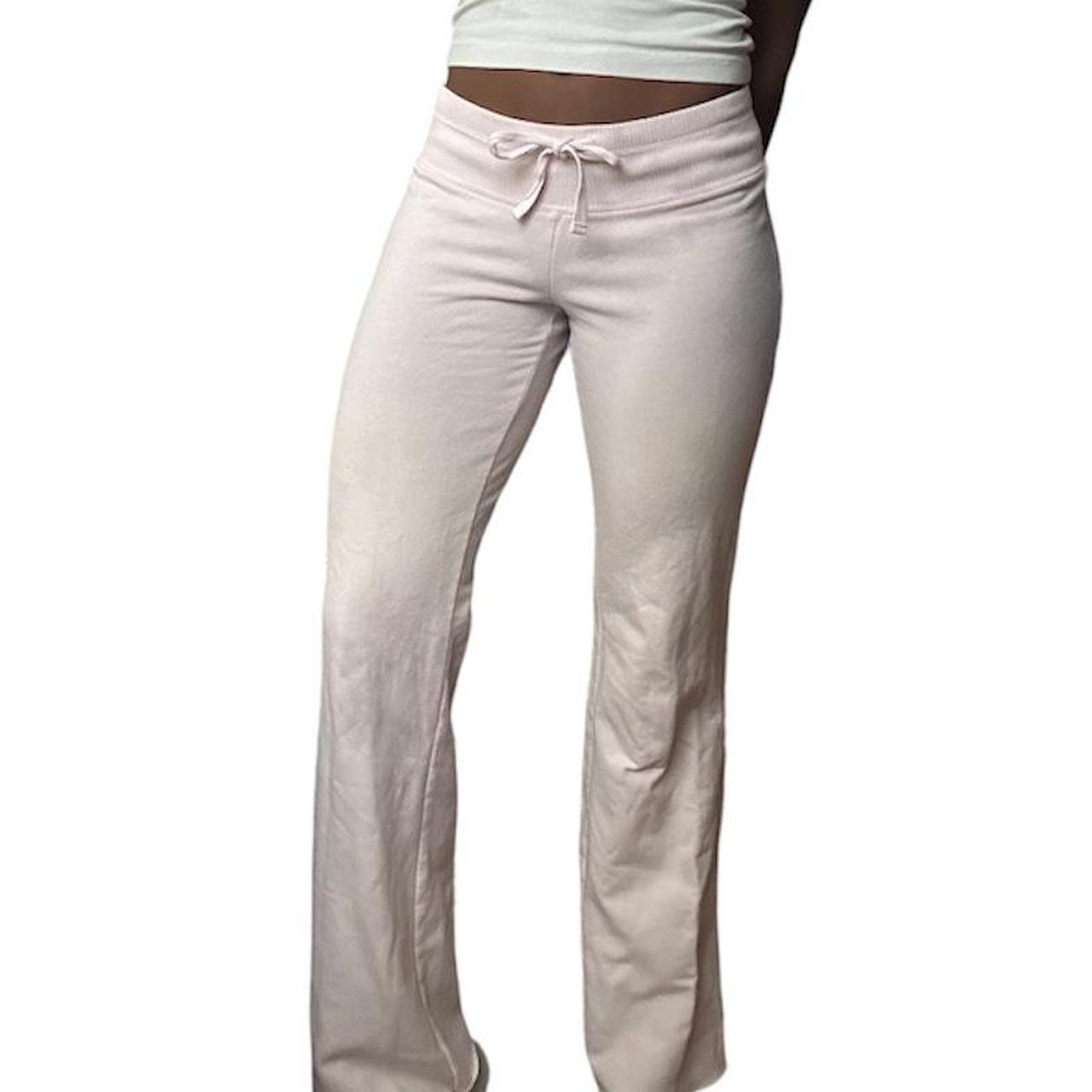 Light pink low rise lounge pants. #coquette #y2k - Depop