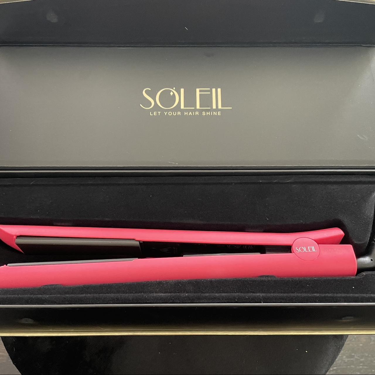 In box brand new Soleil flat iron. Retails for $375.... - Depop