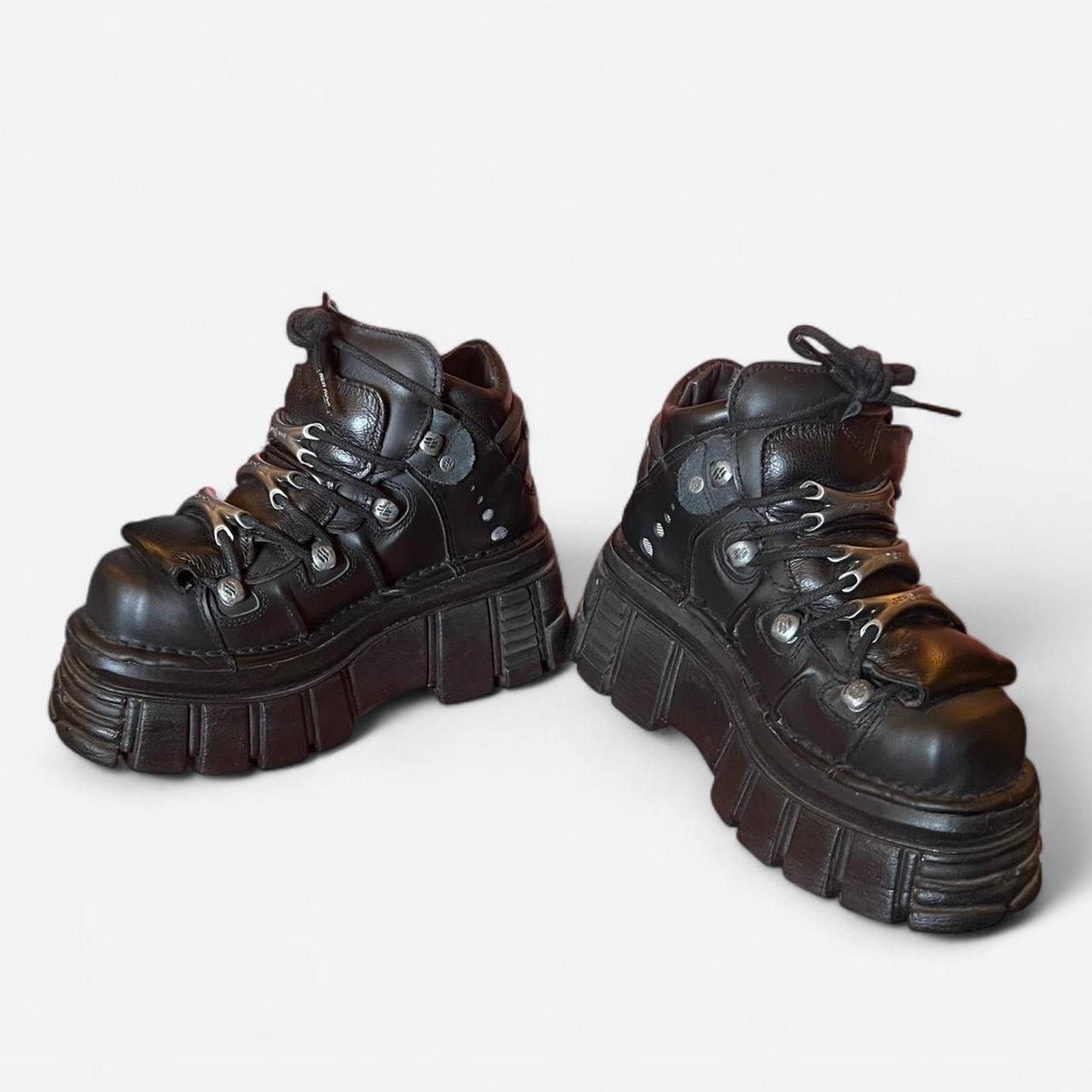 platform chunky new rock boots style m-106-s29 size... | Depop