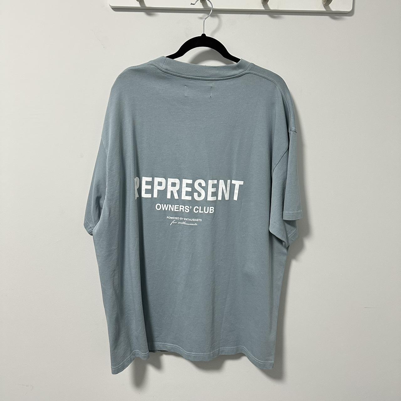 Brand new Represent tee Only ever tried on Light... - Depop