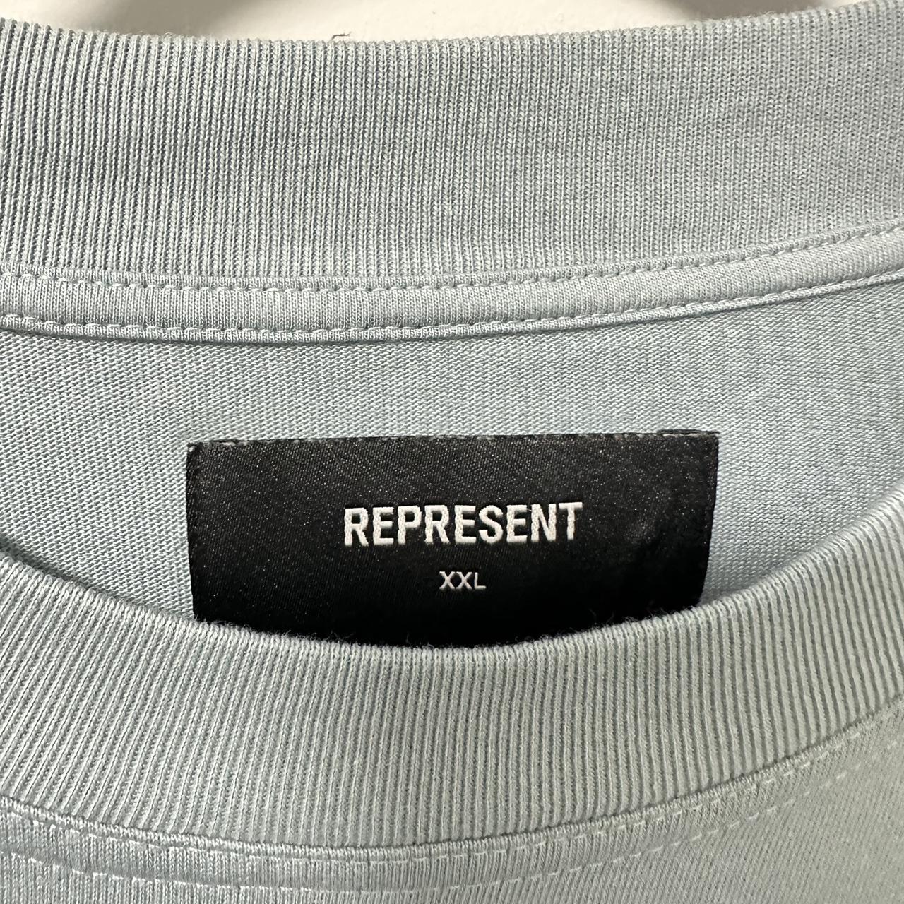 Brand new Represent tee Only ever tried on Light... - Depop