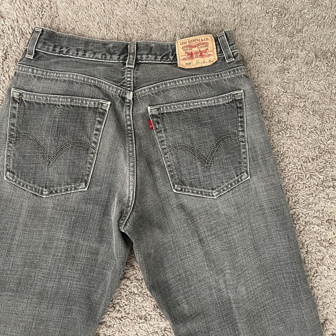 Levi’s Loose Straight 569 Grey Jeans 28x28 #Levis... - Depop