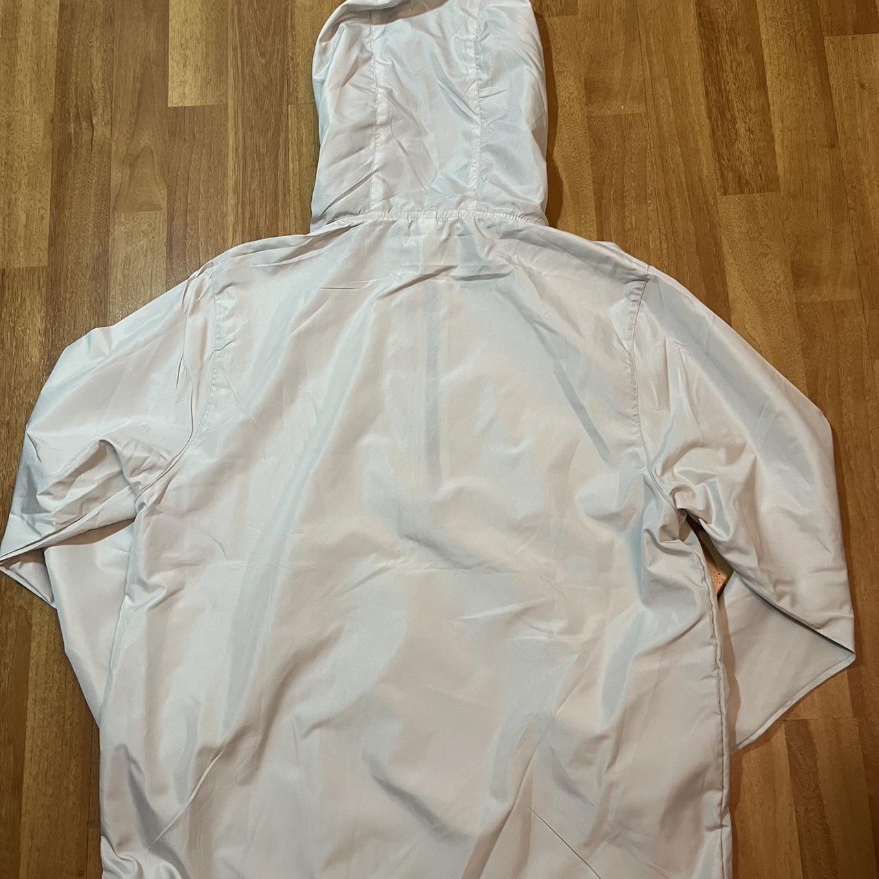 Copyright Elliot Choy Smoke White Windbreaker... - Depop